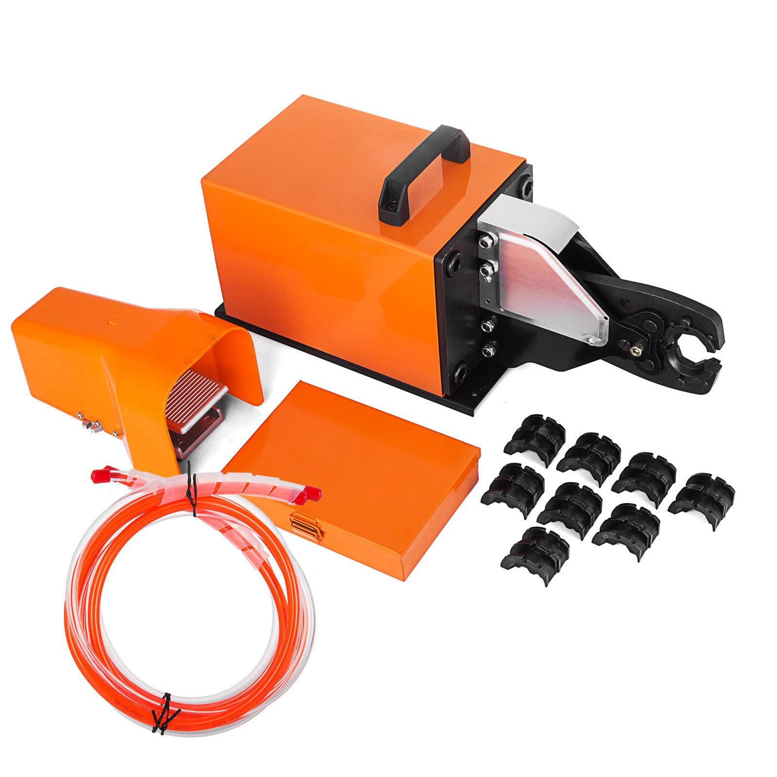 Buy FlowerW AM-240 Pneumatic Terminal Crimping Machine 10T Dual-Action ...