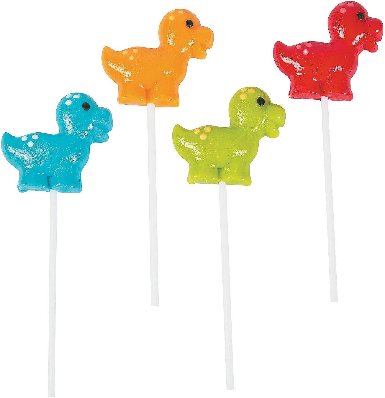 Amazon.com : Funtasty Dinos Icing Tattoo Lollipops Individually Wrapped ...