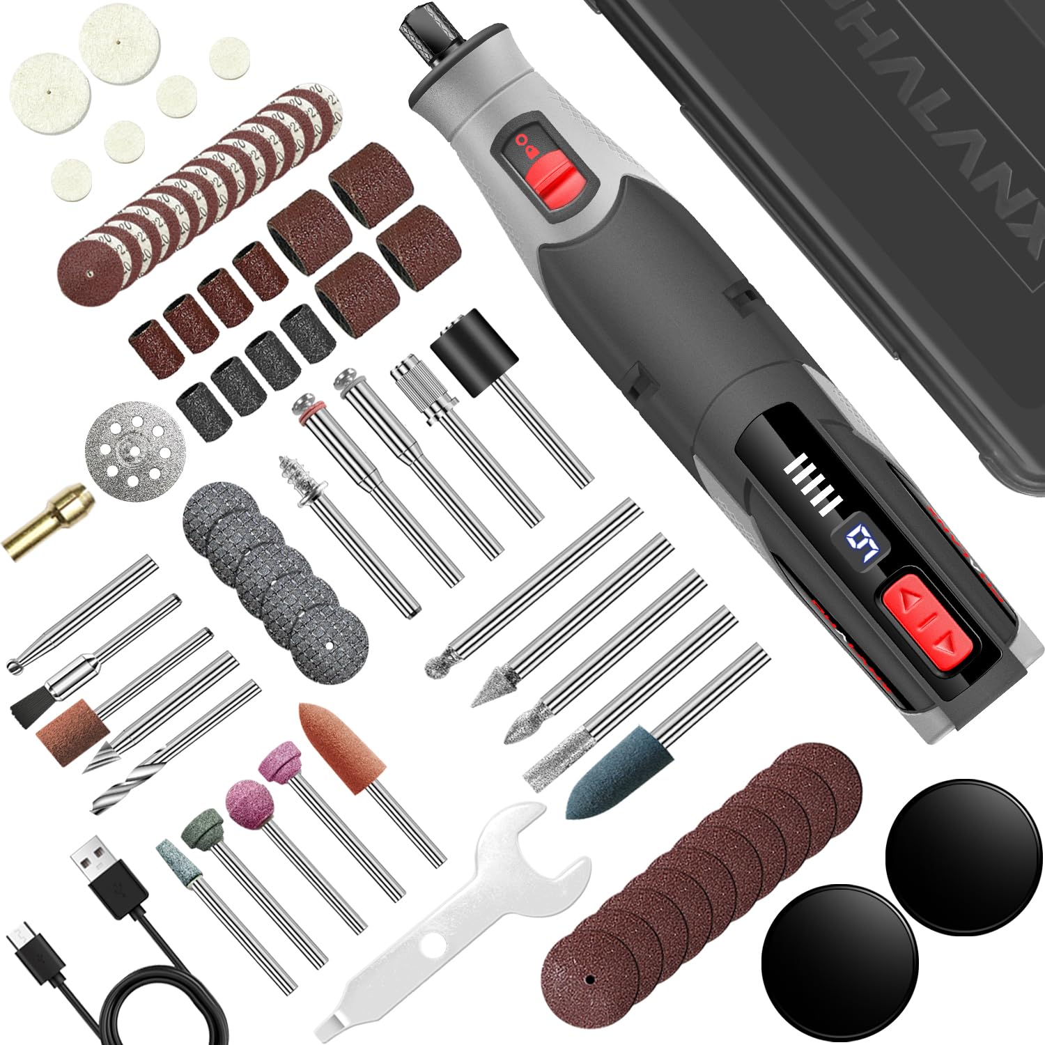 Snapklik.com : Cordless Rotary Tool - 4V Rotary Tool Kit, Rotary Tool ...