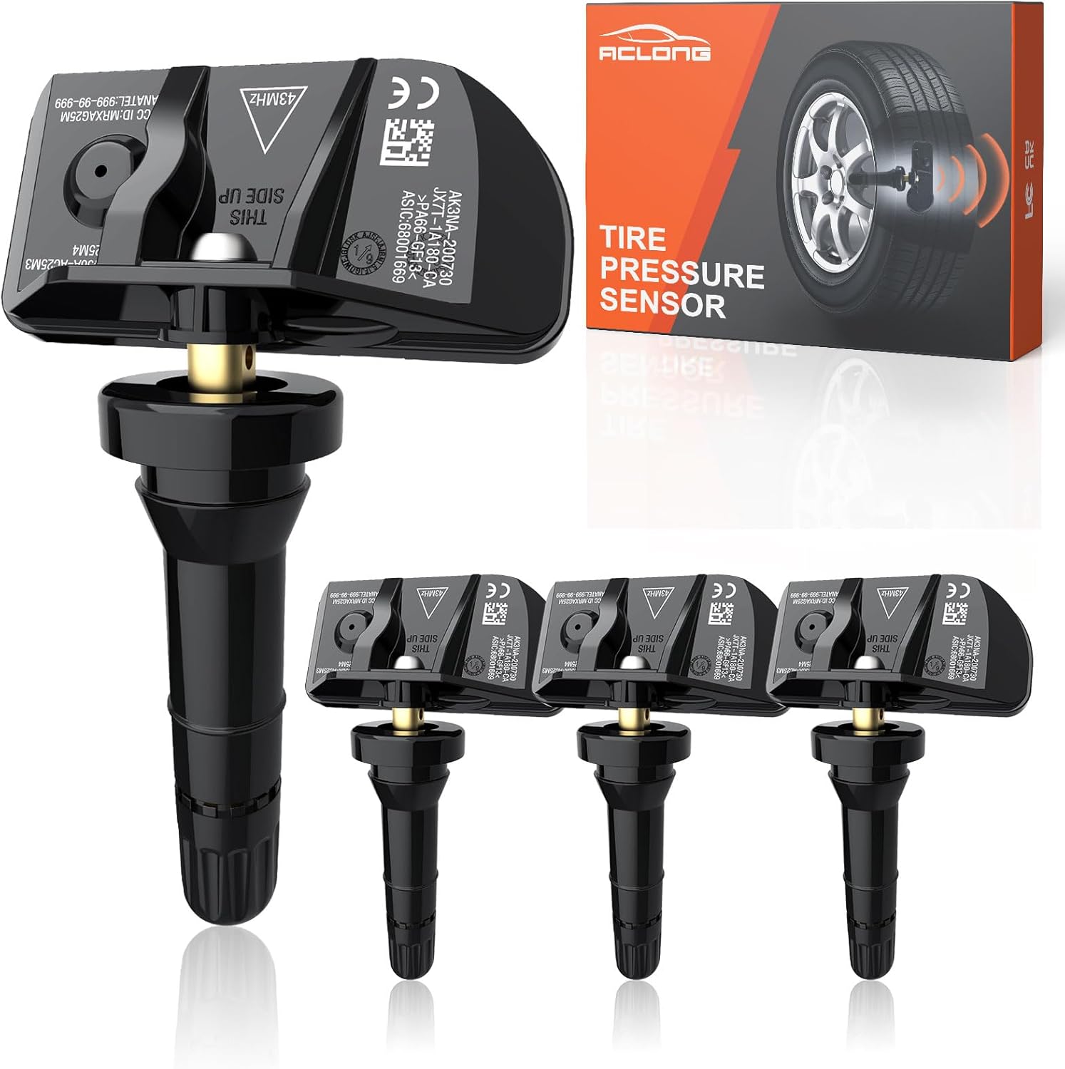 Amazon.com: GEARMEISTER TPMS Sensors, 433 MHZ Tire Pressure Monitor ...