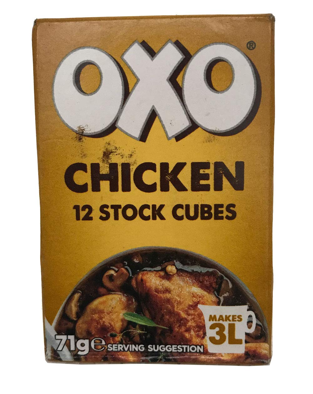 Chicken 12 Stock OXO Cubes 71gm, (Product of U.K) : Amazon.in: Grocery ...