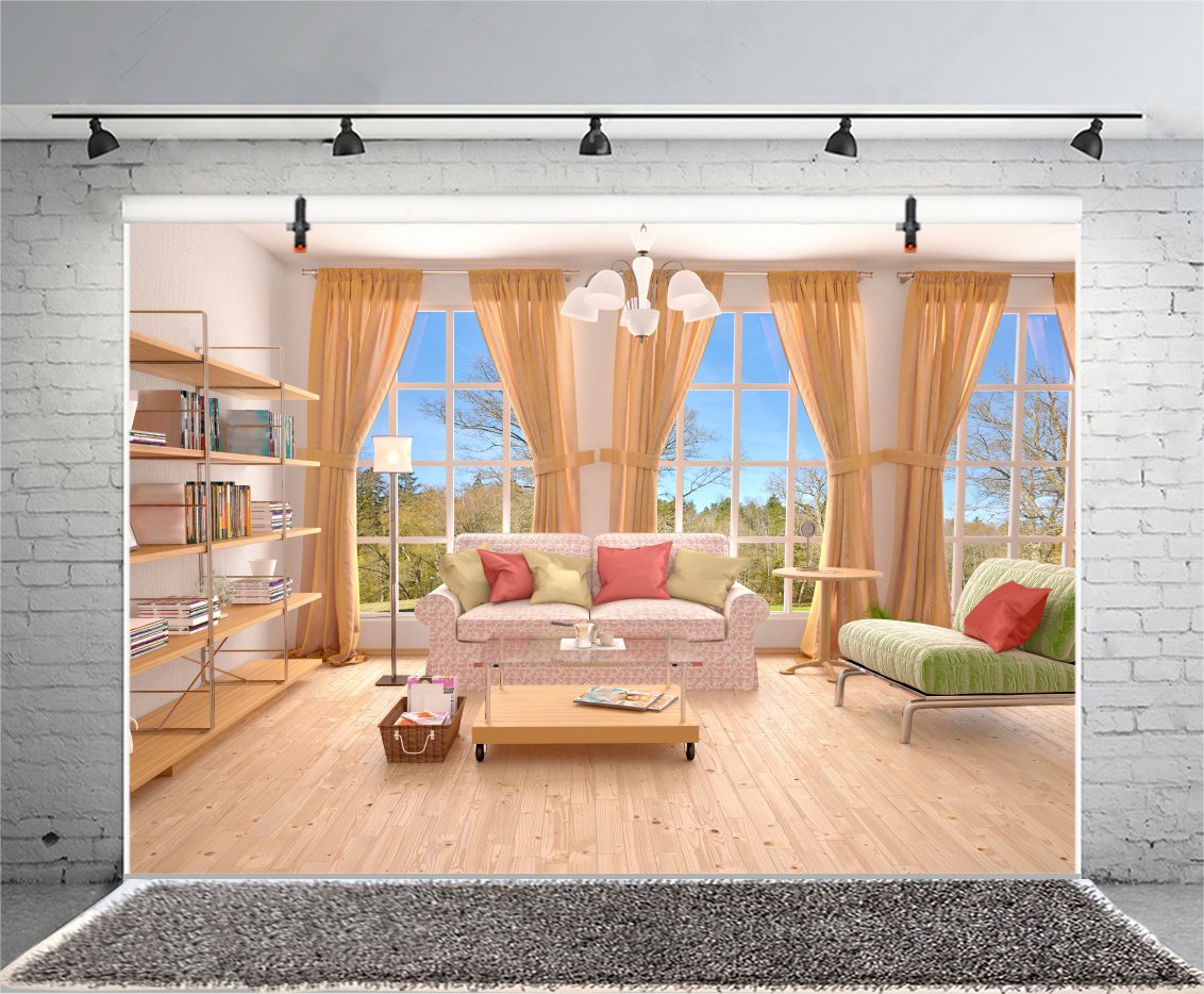 Leyiyi 8x6ft Photography Backgroud Study Inside Backdrop Happy Birthday ...