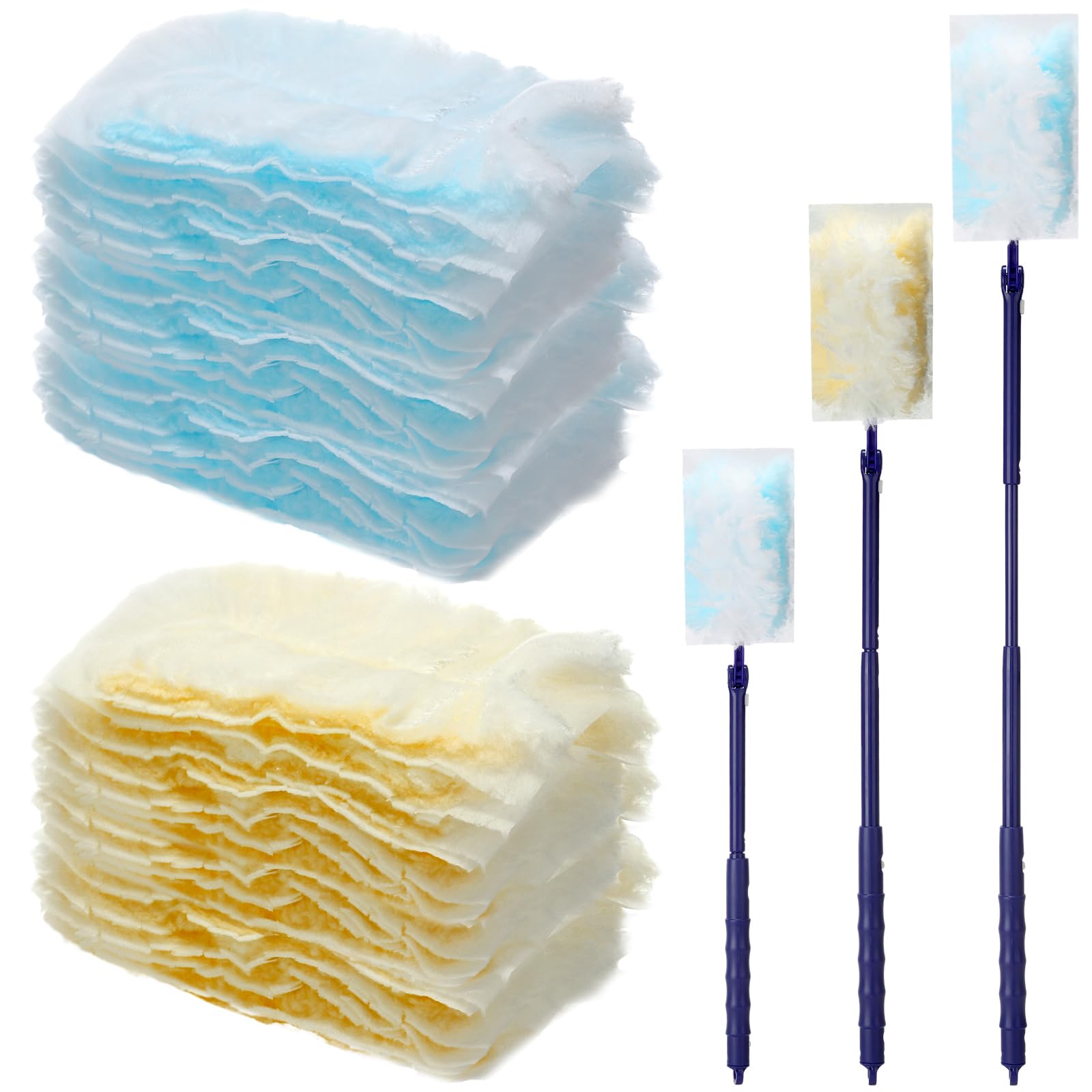 Amazon.com: Maxcheck 180 Pcs 180° Disposable Dusters Refills Thickened ...