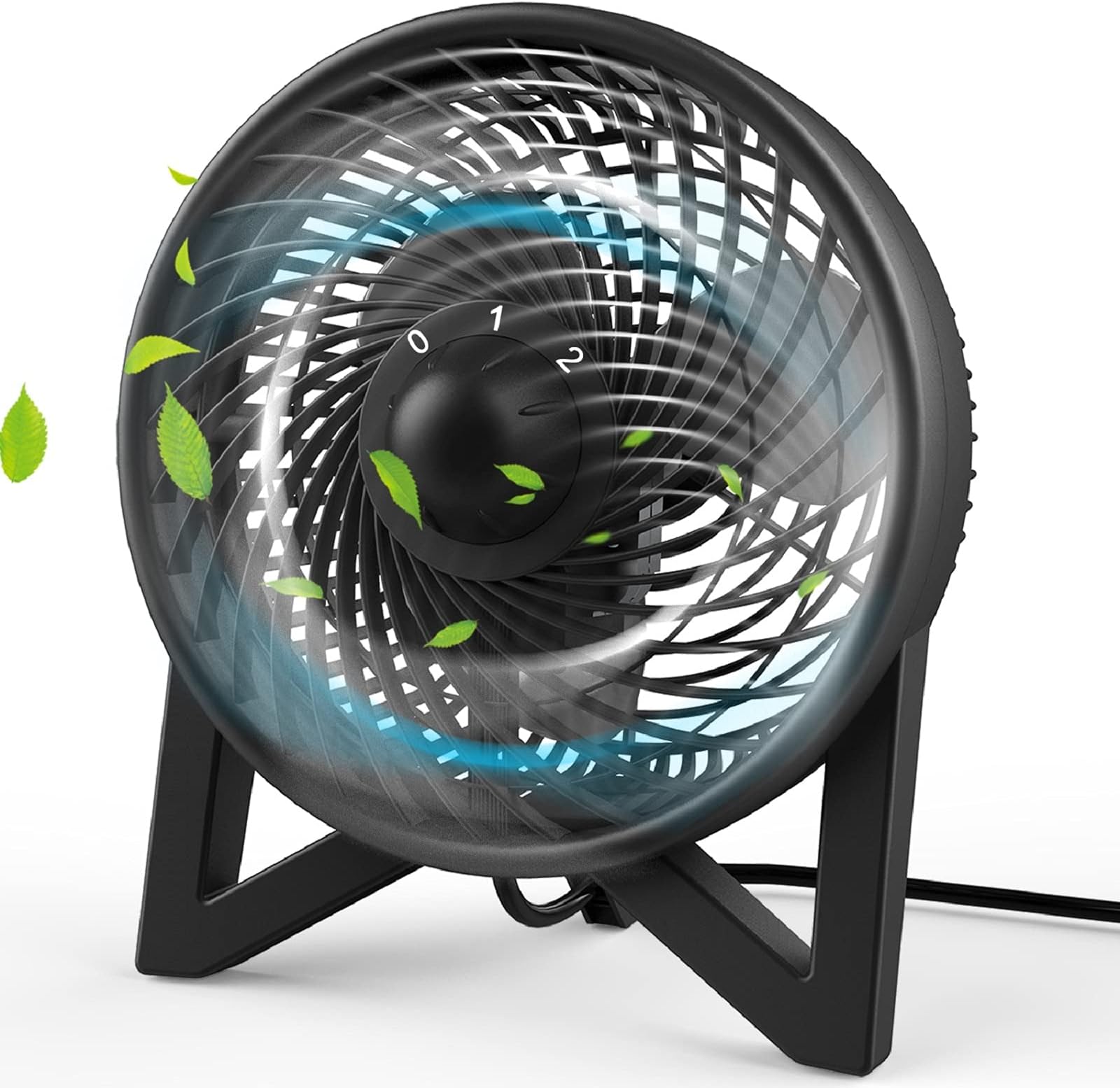 Amazon.com: Lasko Personal Table Fan with Storage Tray, 2 Quiet Speeds ...