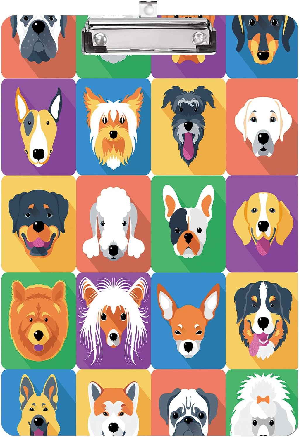 Amazon.com : Cartoon Dogs Clipboard Standard A4 Letter Size 12.5 x 8.7 ...