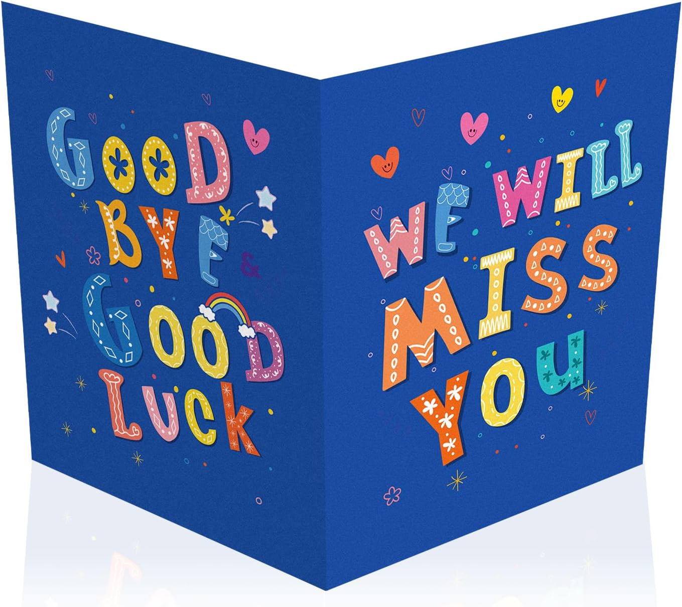 Amazon.com : Farewell Gift Card With Envelope, Good Luck Card ...