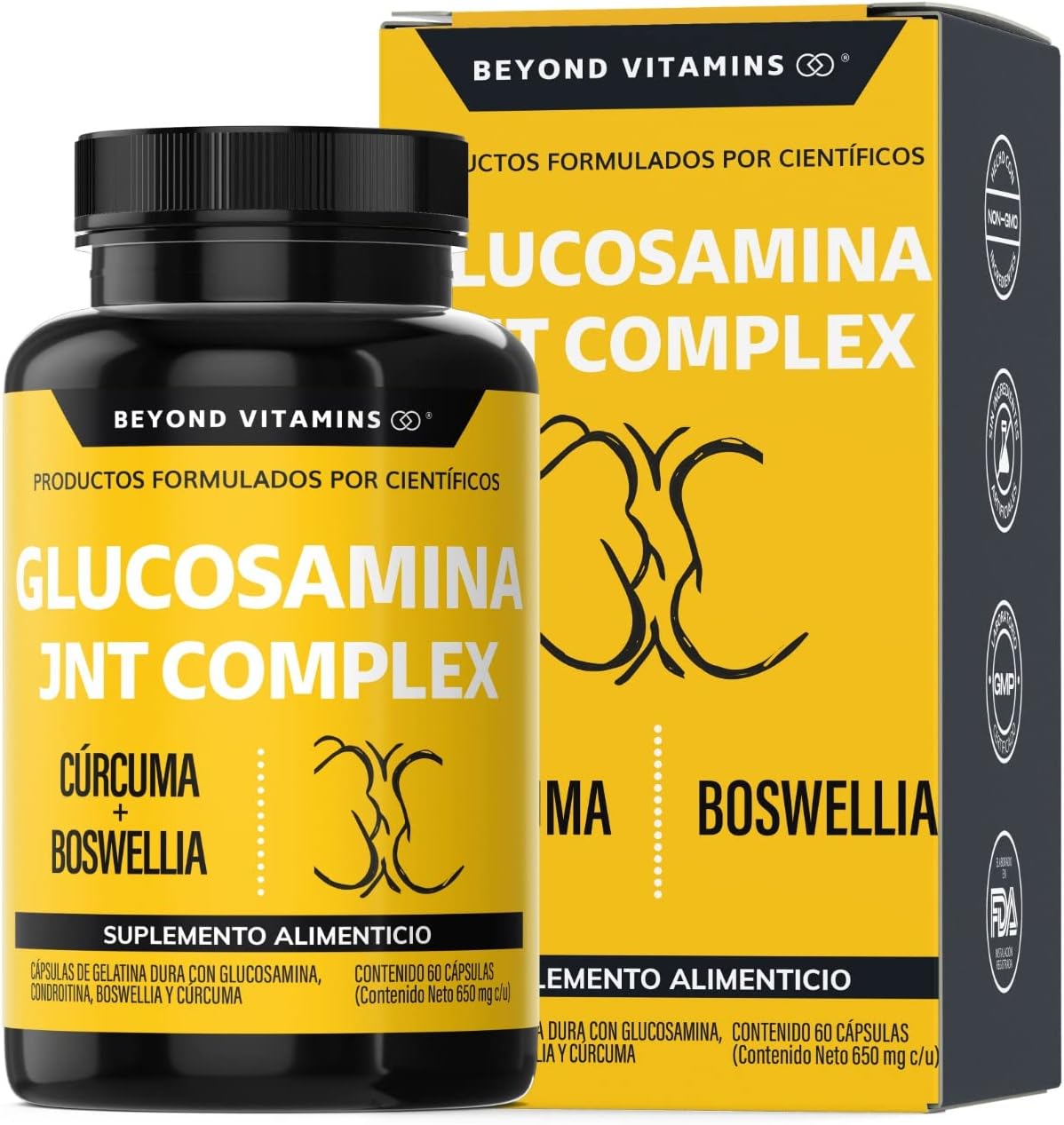 Glucosamina JOINT Complex-Contiene Glucosamina, Condroitina, MSM ...