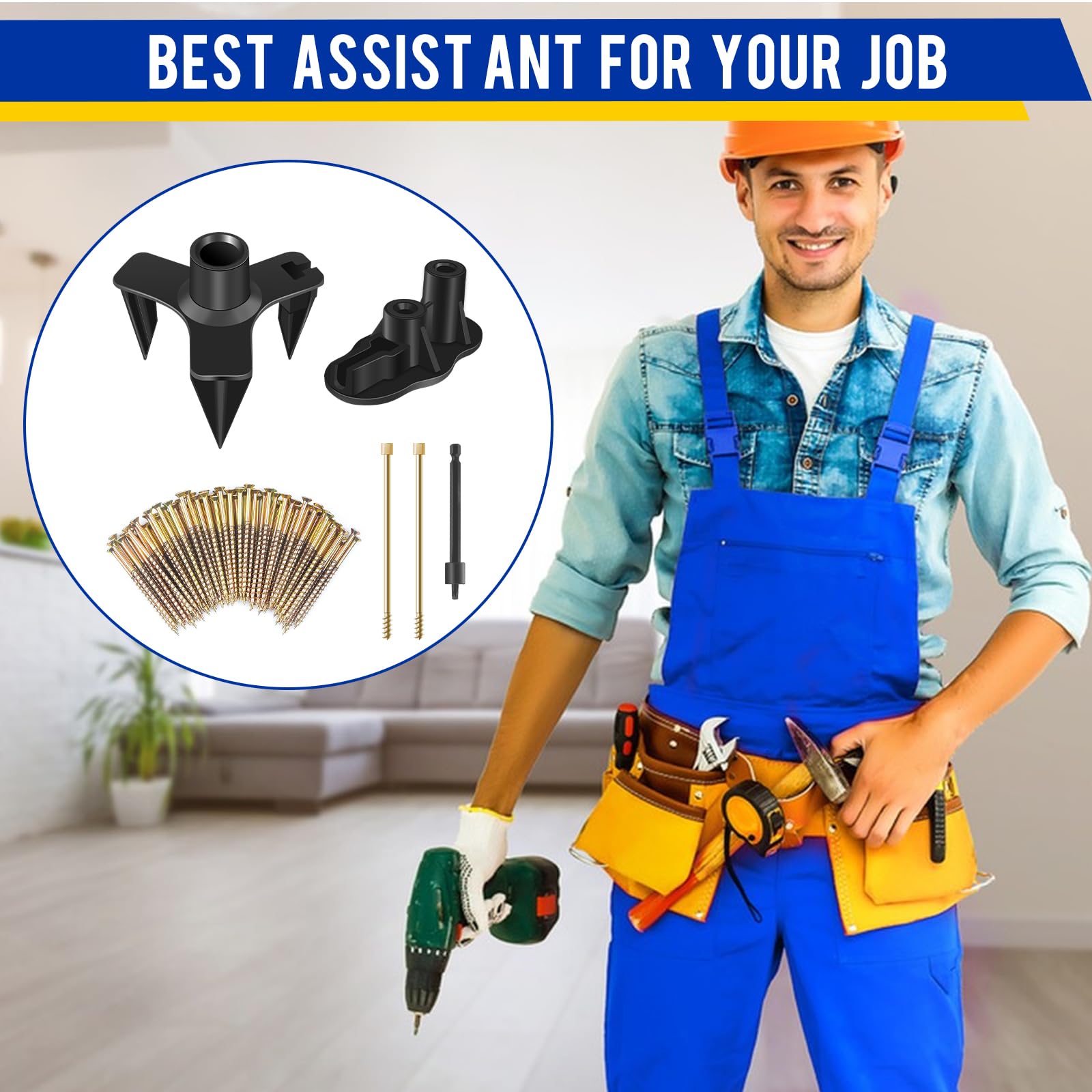 Snapklik.com : Squeaky Floor Repair Kit, Floor Fix Screws Kit For Most ...