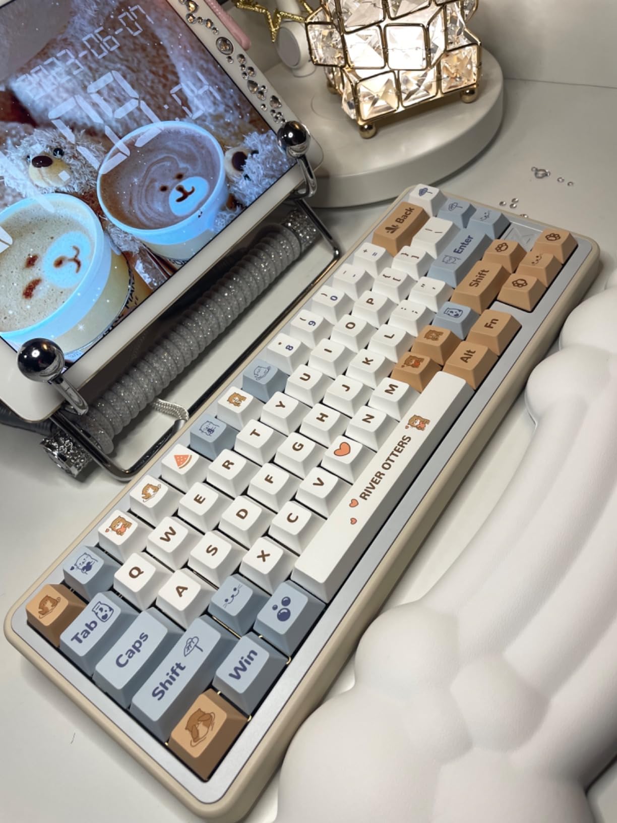 $9/mo - Finance YUNZII Spring Tea Dye Sub PBT Keycaps,145 Full Keys Dye ...