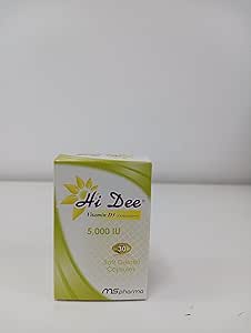 ClinMed HI DEE 5,000 IU 30 Capsules: Buy Online at Best Price in UAE ...