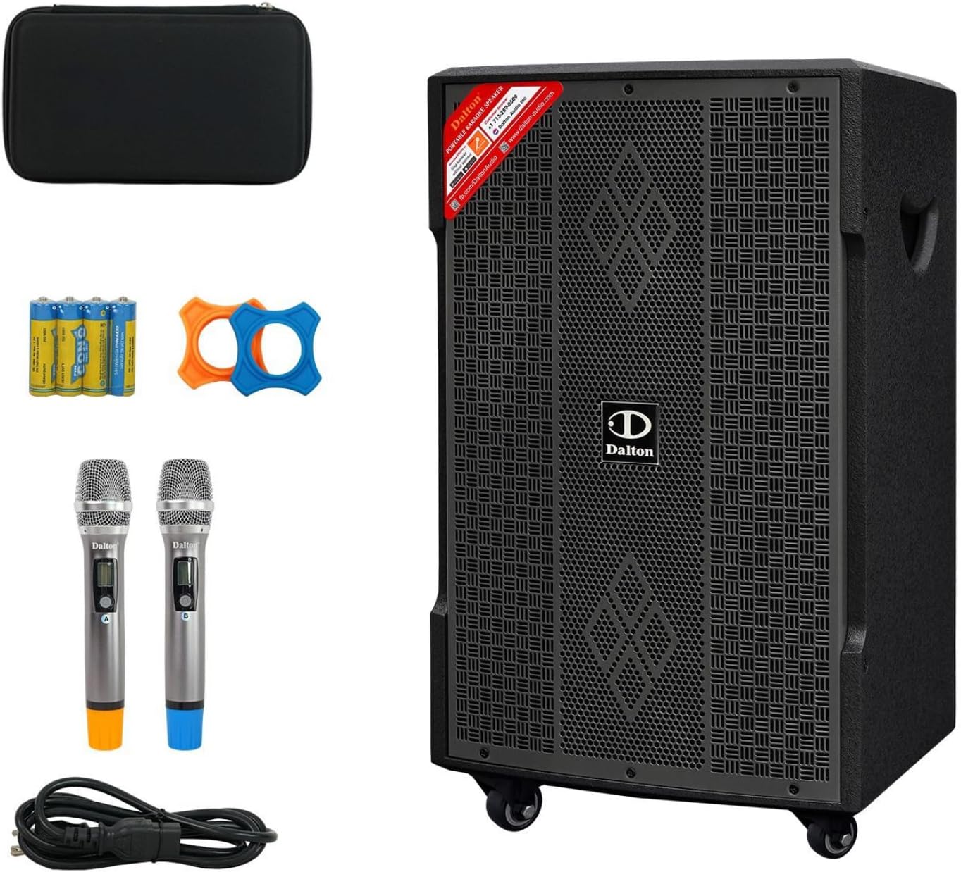 Amazon.com: DS12XPro Karaoke Machine Speakers Bluetooth Wireless with ...