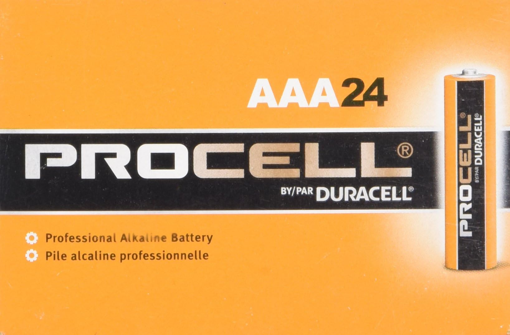Amazon.com: Duracell Aaa24 Procell Professional Alkaline Battery ...