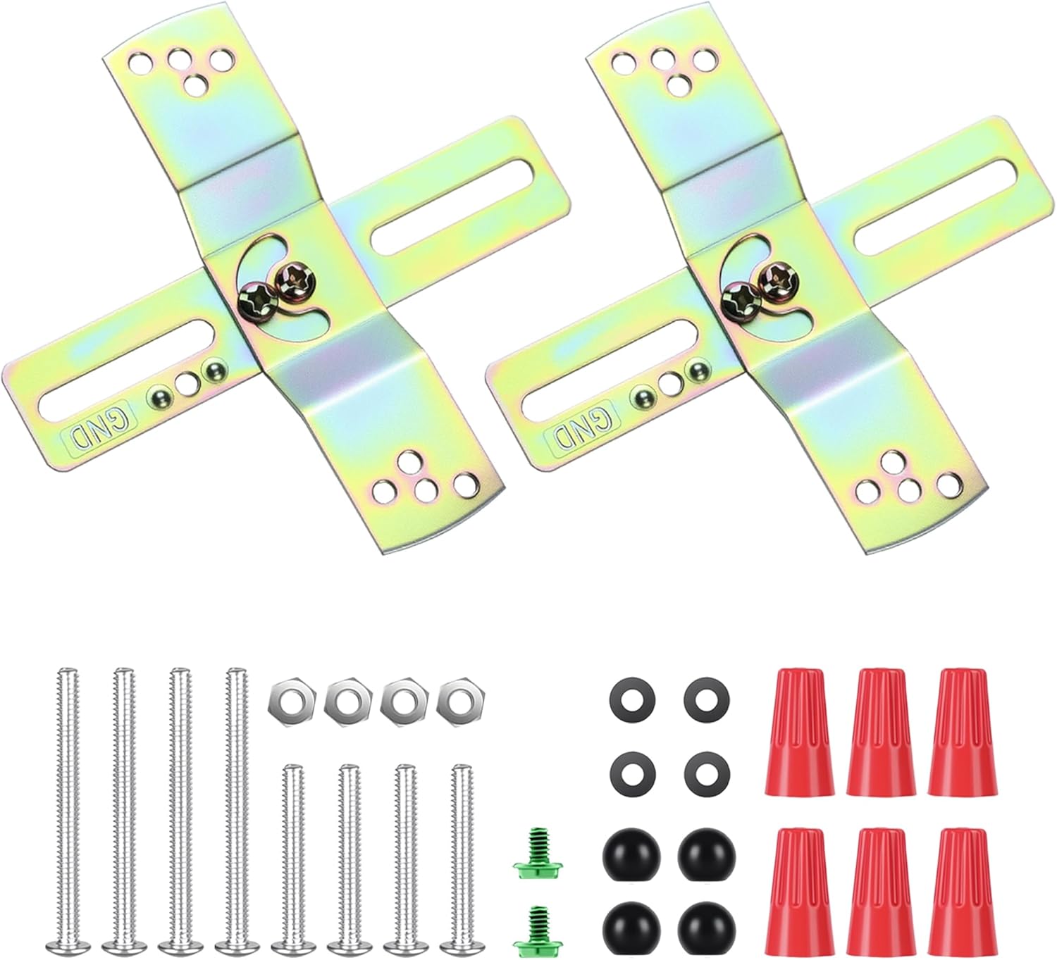 Light Fixture Mounting Brackets, Adjustable Mounting Plates for 4" J ...