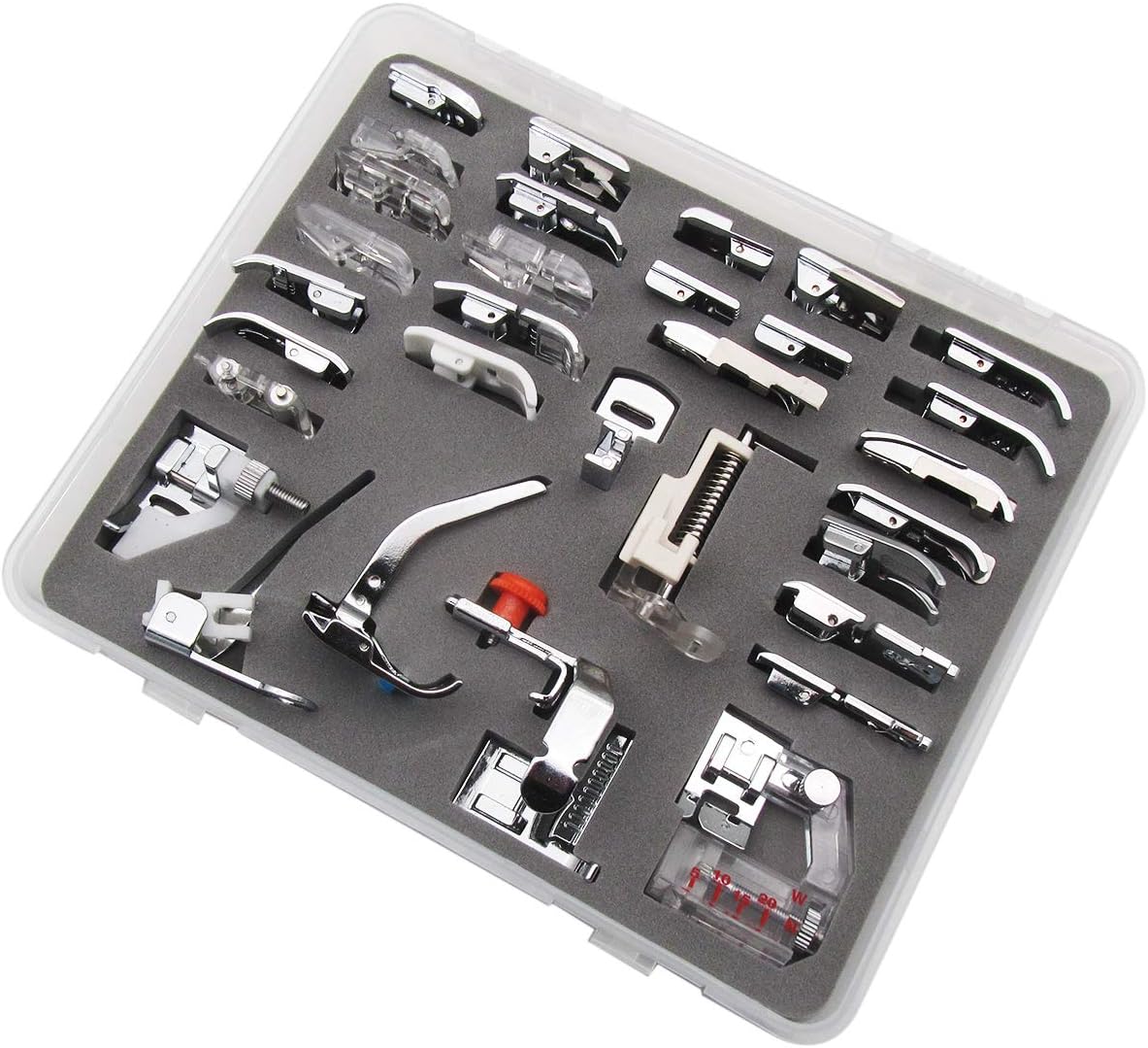 CKPSMS Brand -32PCS #KP-19031 Domestic Sewing Machine Presser Feet Set ...