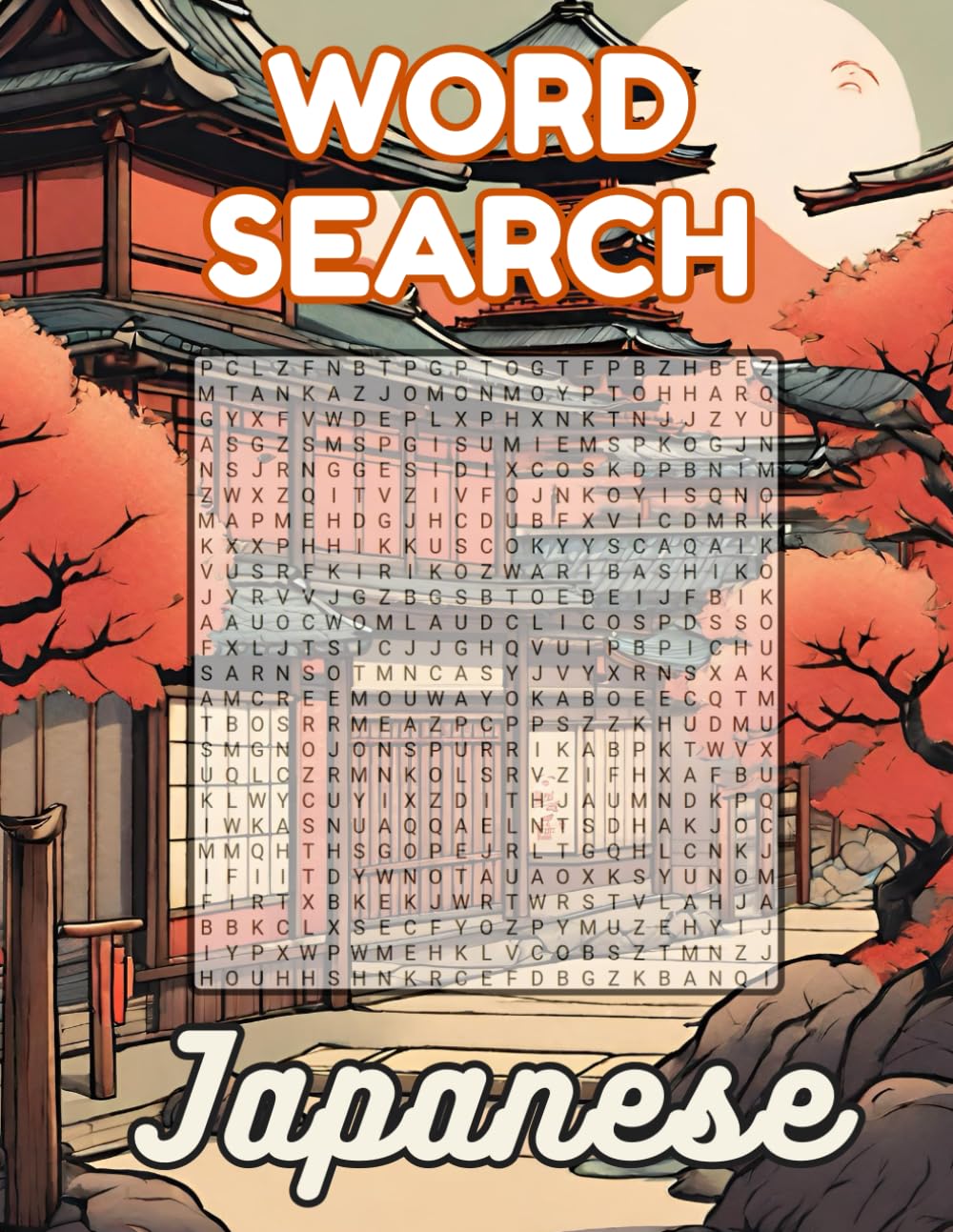 Japanese Word Search Puzzle: Large Print Wordfind Puzzle Games with ...