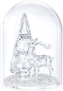 Amazon.com: SWAROVSKI 5403173 Bell Jar with Pine Tree & Stag : Home ...