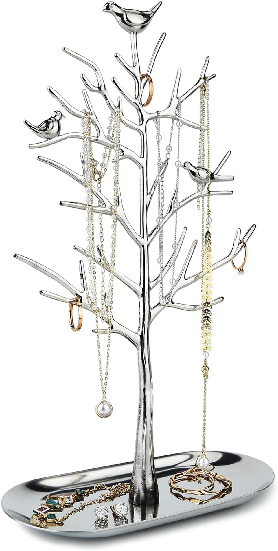 Amazon.com: LilGift Jewelry Organizer, Jewelry Tree, Jewelry Organizer ...