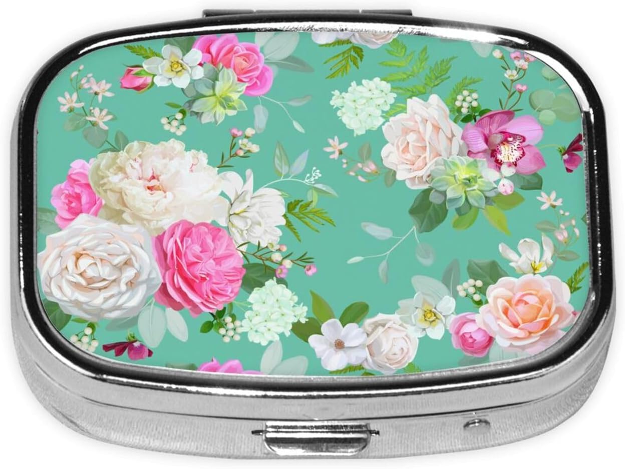 Amazon.com: Pill Box Medicine Pill Organizer Small Pill Case Travel ...