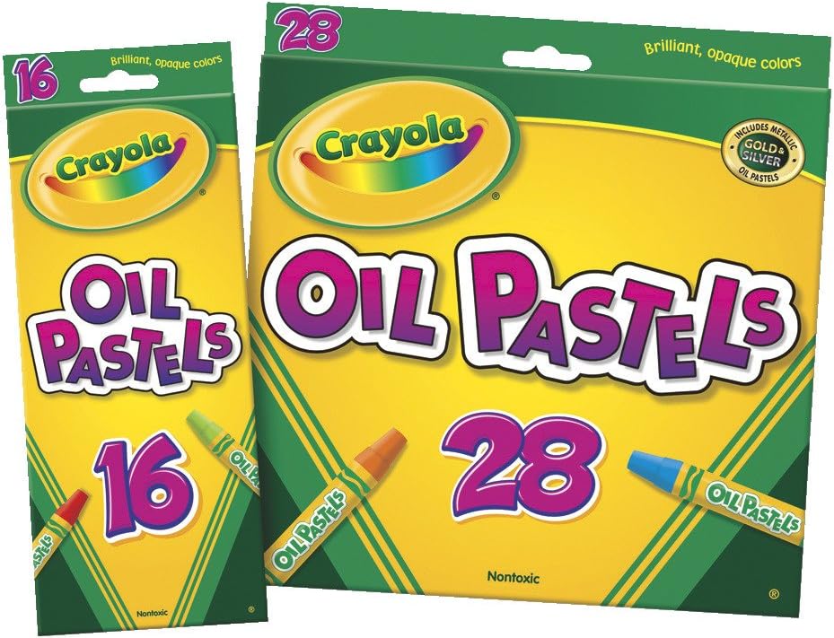 Amazon.com: Bulk Buy: Crayola Oil Pastels-16/Pkg (6-Pack)