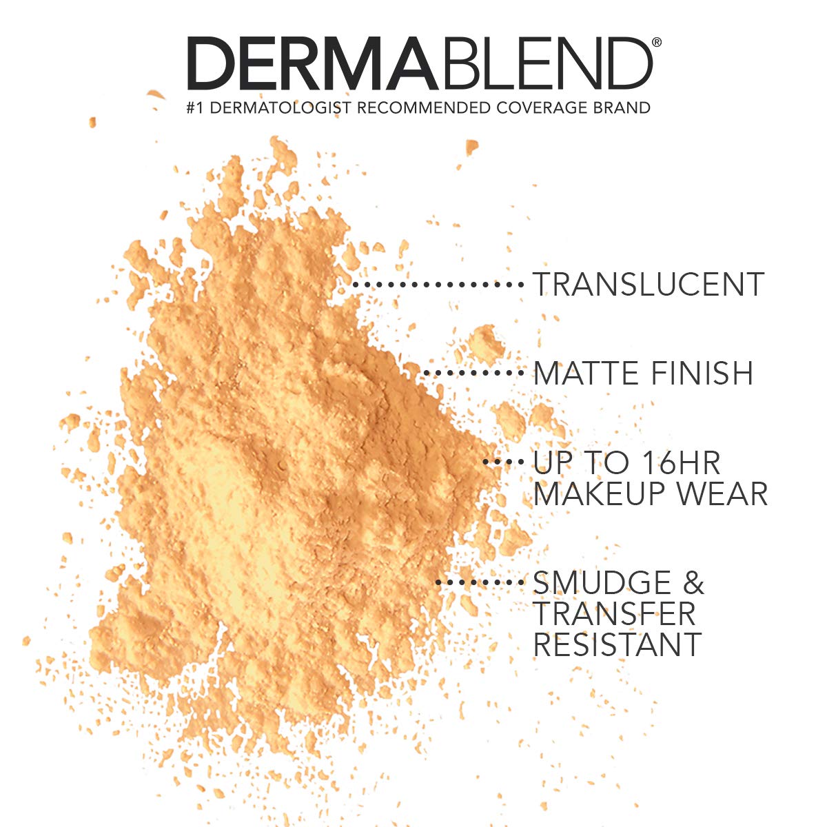 Dermablend Loose Setting Powder Face Powder Makeup Finishing Powder for ...
