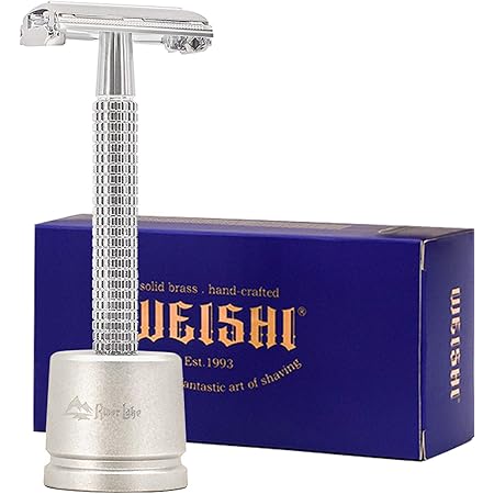Amazon.com: WEISHI Safety Razor Double Edge Nostalgic Long Handle ...