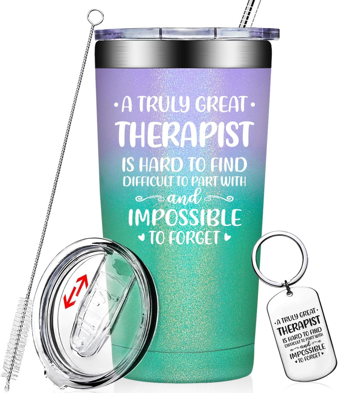 Amazon.com | MEDROC Occupational Therapist Tumbler Stainless Steel 20oz ...