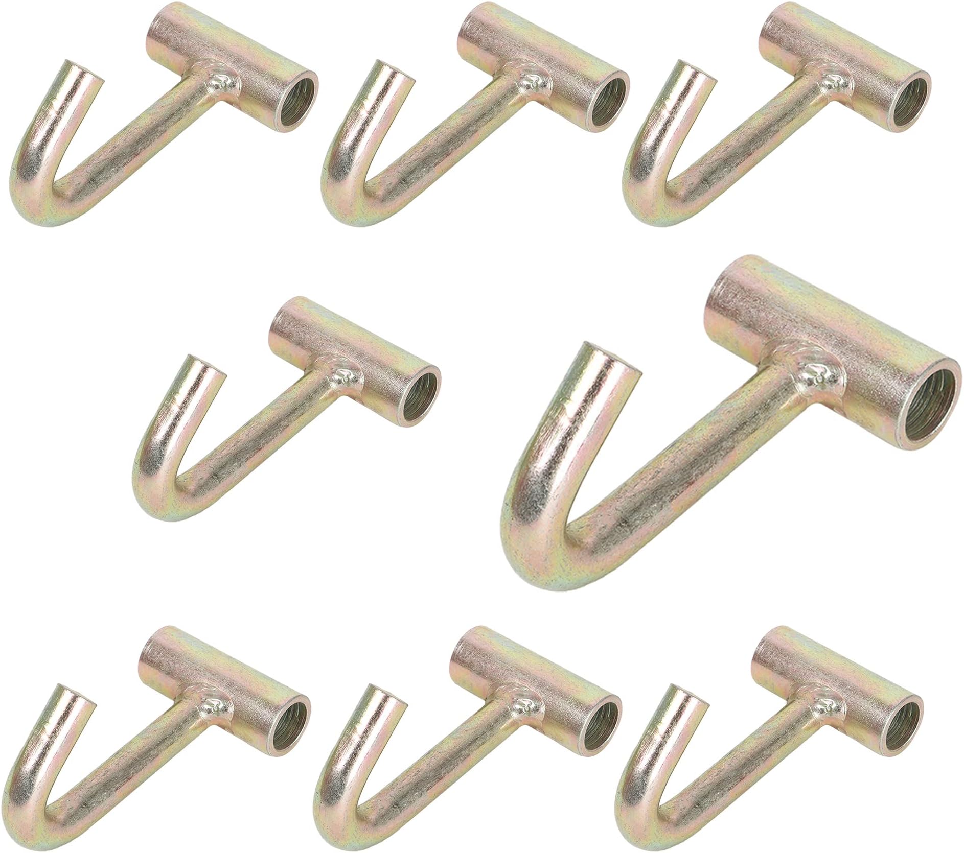 Amazon.com: MECCANIXITY Ratchet Double J Strap Hook Load 5511 Lbs Black ...