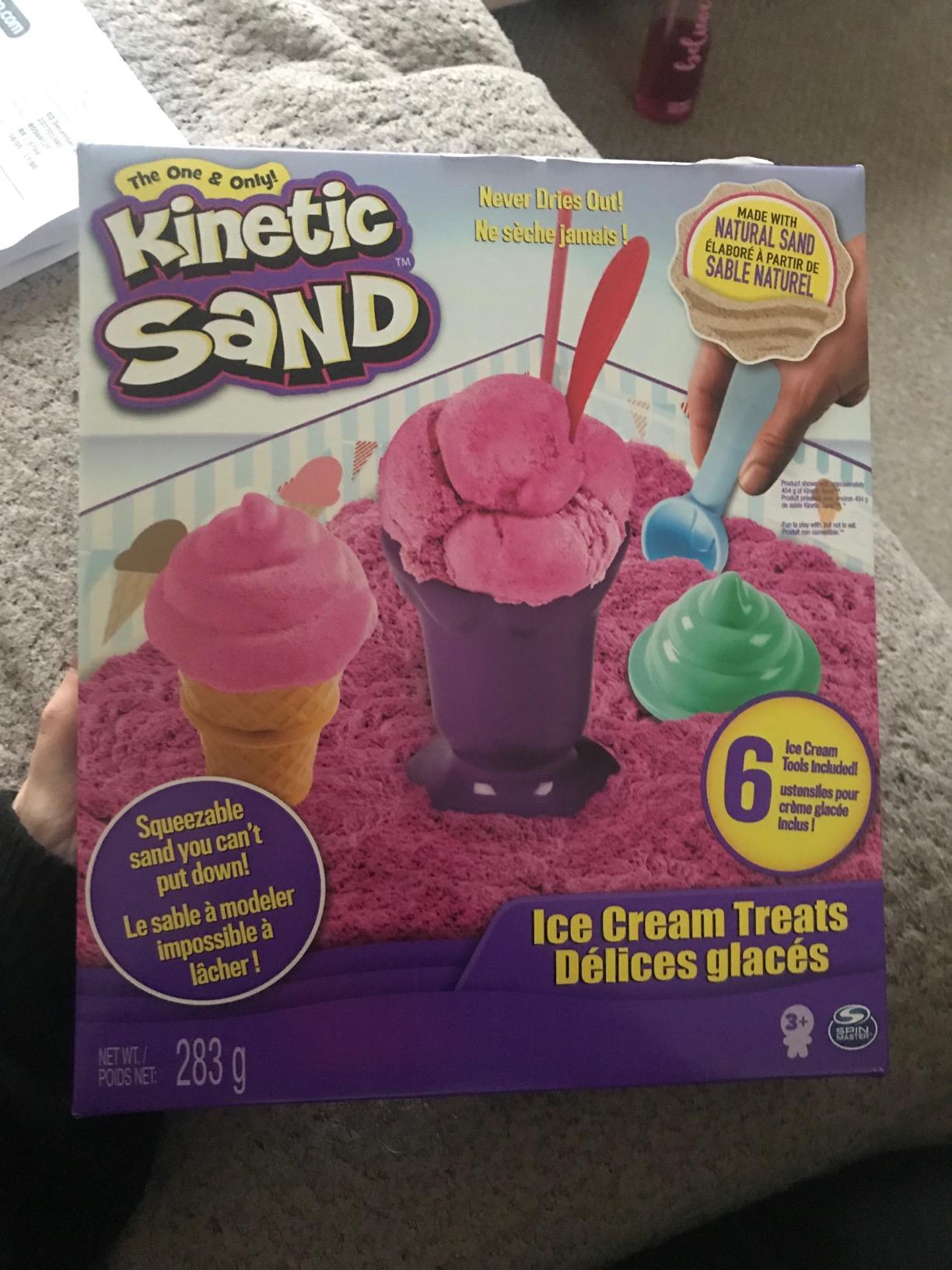 Kinetic Sand Ice Cream Treats : Amazon.co.uk: Toys & Games