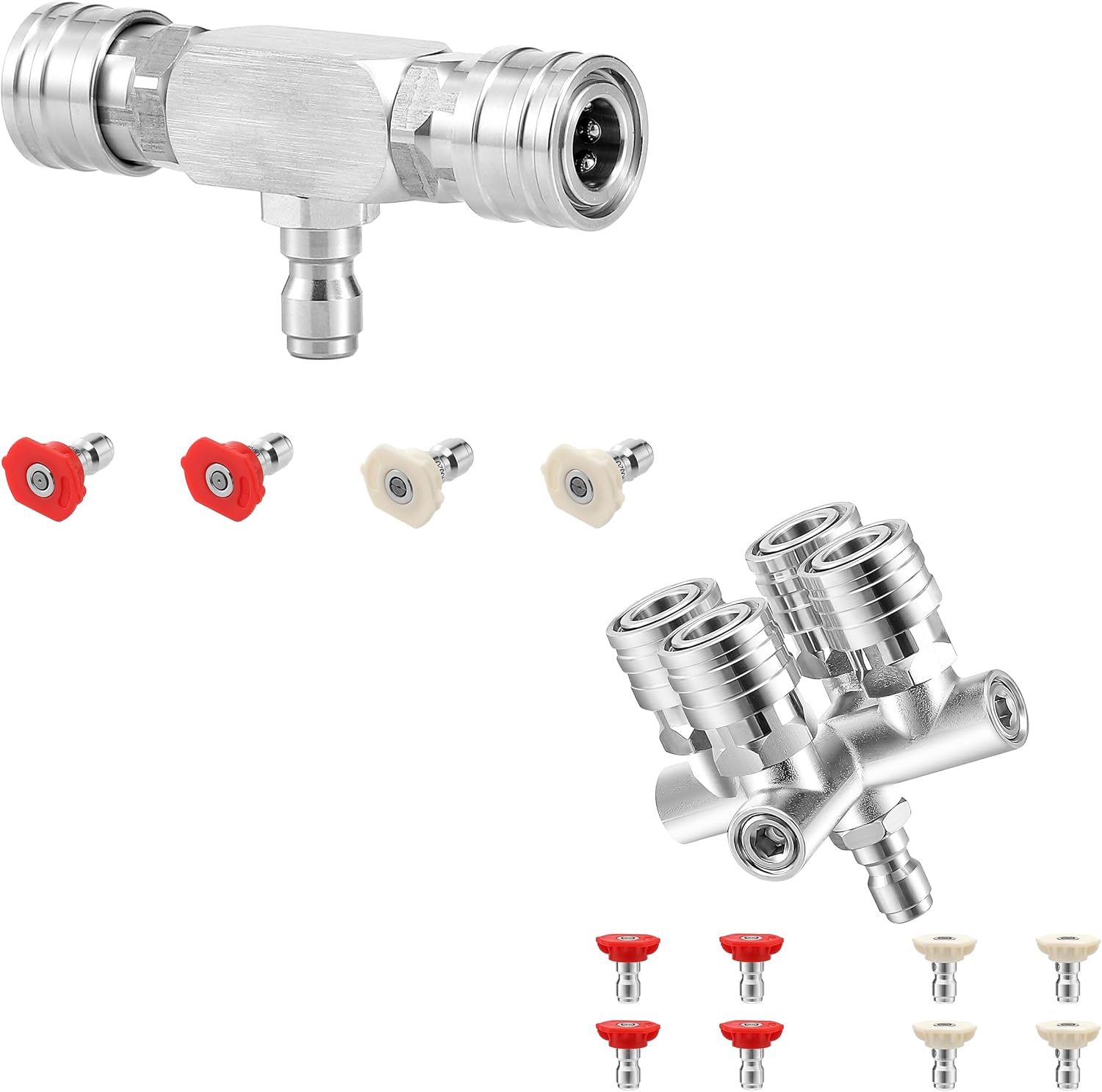 Amazon.com: 4-in-1 Pressure Washer Tips, Quadruple Pressure Washer ...