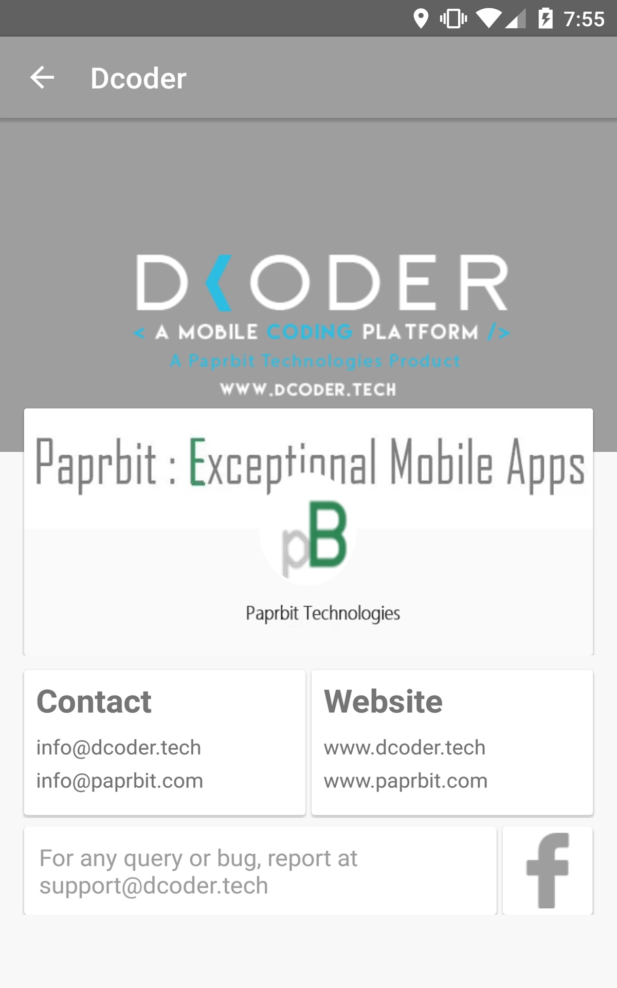 Dcoder Mobile Coding Platform Ide App On Amazon Appstore 9292