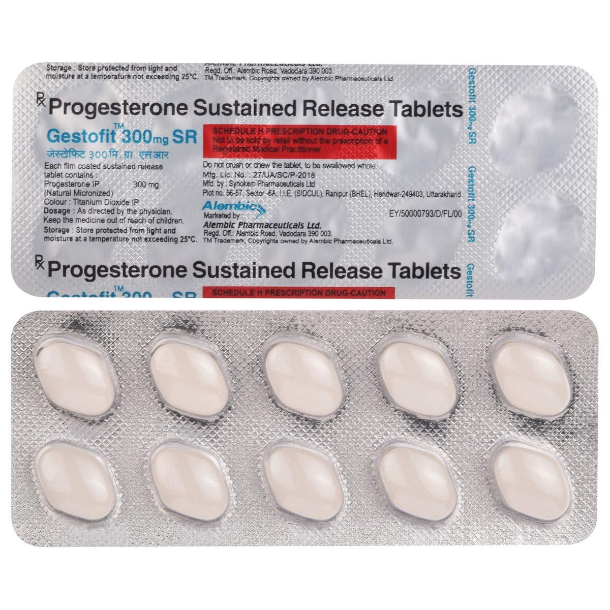 Gestofit 300 SR - Strip of 10 Tablets : Amazon.in: Health & Personal Care