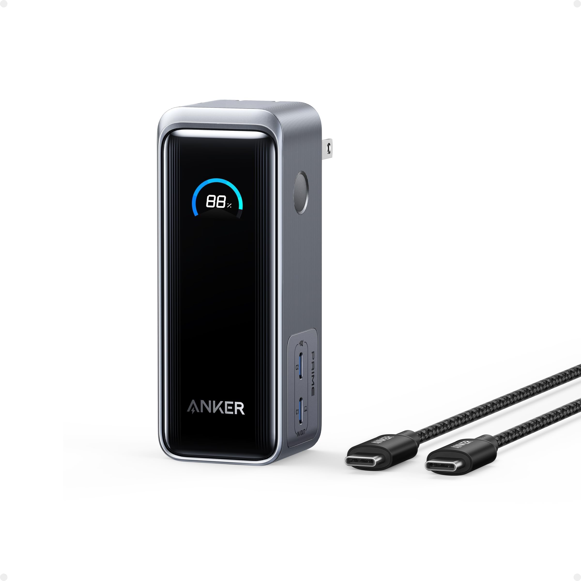 Amazon.com: Anker Prime 27,650mAh Power Bank (250W) with 100W Charging ...