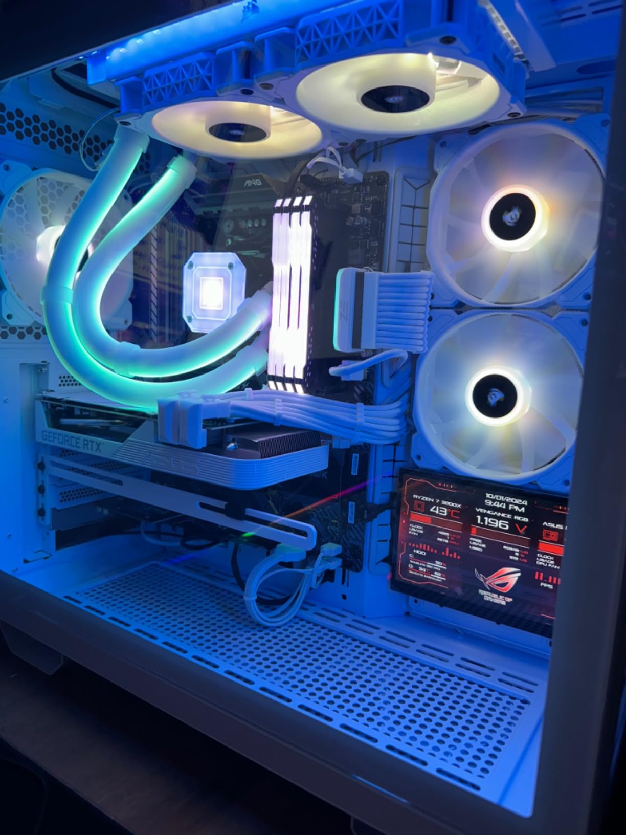 GeeekPi 7 Inch LCD Screen for Raspberry Pi, 1024x600 IPS LCD Display ...