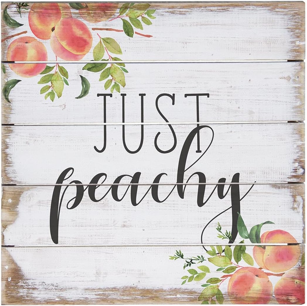 Amazon.com : Fresh Farm Since 2020 Peach Sweet & Tasty Just Picked Iron ...