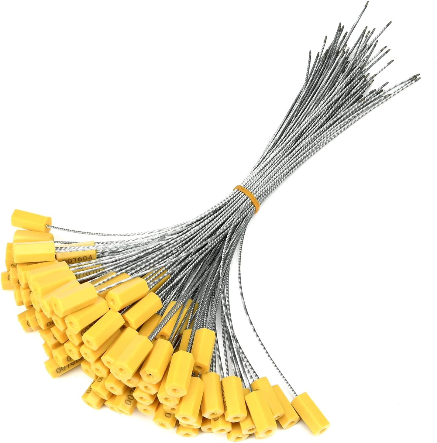 Security Cable Seals, Numbered Steel Wire Seal, Tamper-Proof Security ...
