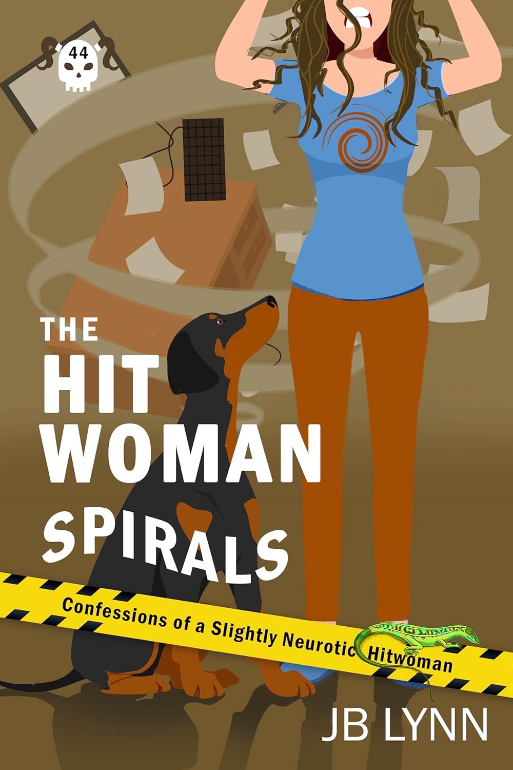 The Hitwoman Spirals: A Comical Crime Caper - Book 44 in the ...