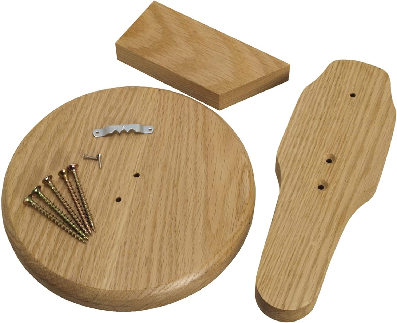 Snapklik.com : Walnut Hollow Country Solid Wood Skull Display & Mount ...