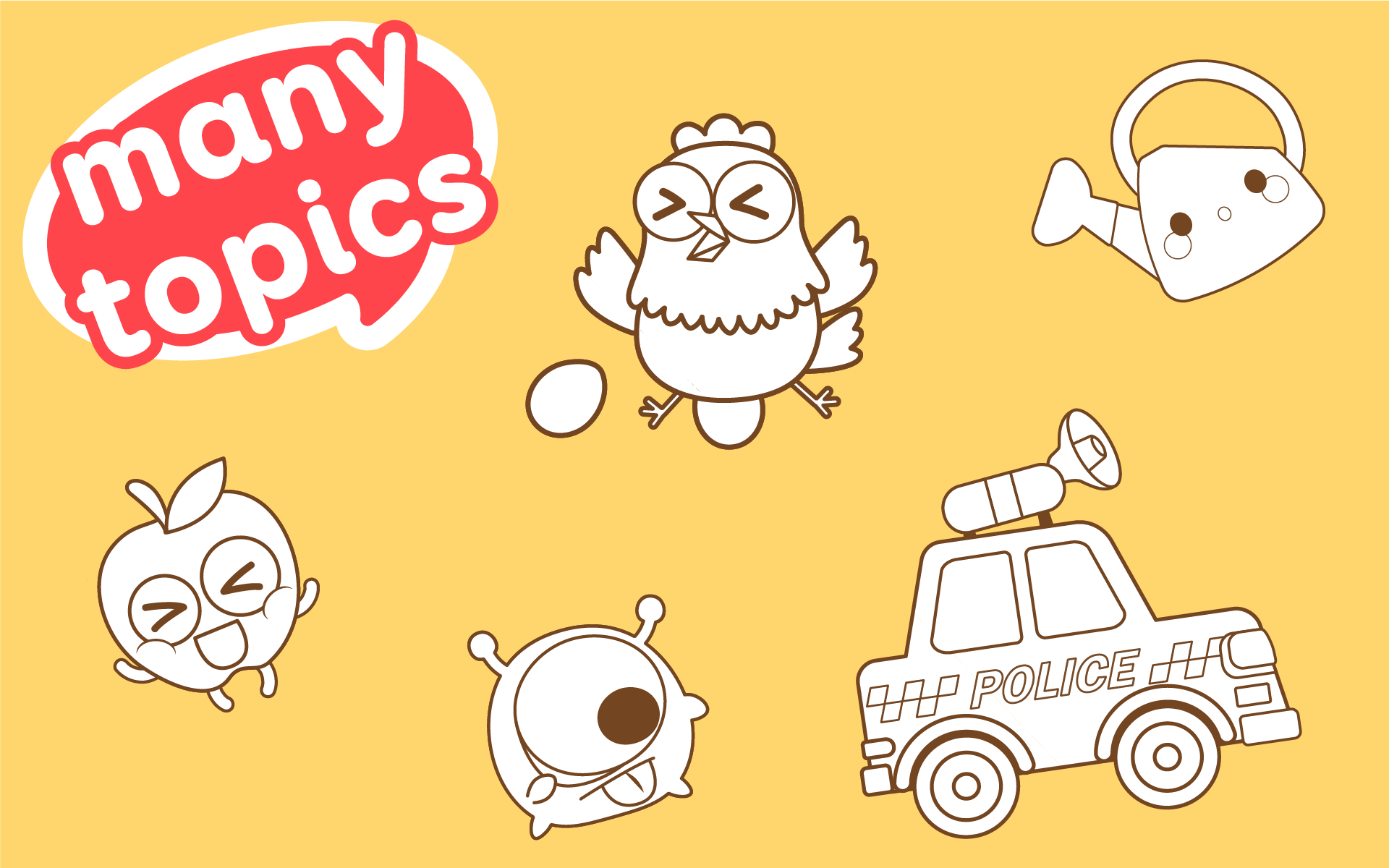 CandyBots Coloring Book Kids🖌️Color Painting Game - App on the Amazon ...