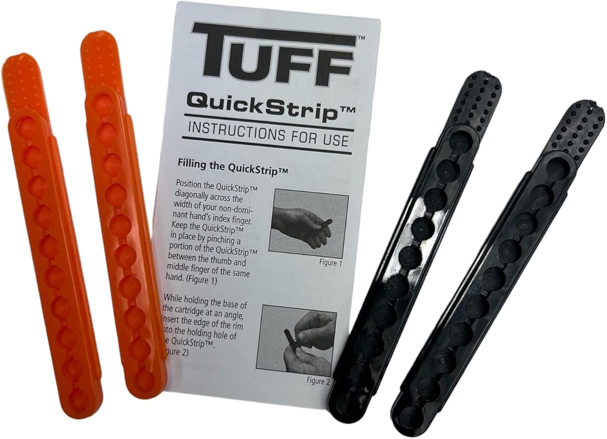 Amazon.com : TUFF Quick Strips - Set of 4-2 Orange 2 Black. Flexible 10 ...
