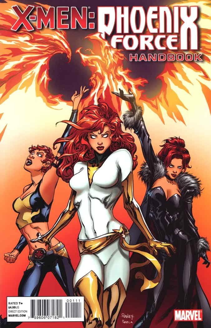 Amazon.com: X-Men: Phoenix Force Handbook #1 VF/NM ; Marvel comic book ...