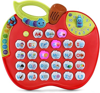 Amazon.com: VTech ABC Learning Apple , Red : Toys & Games