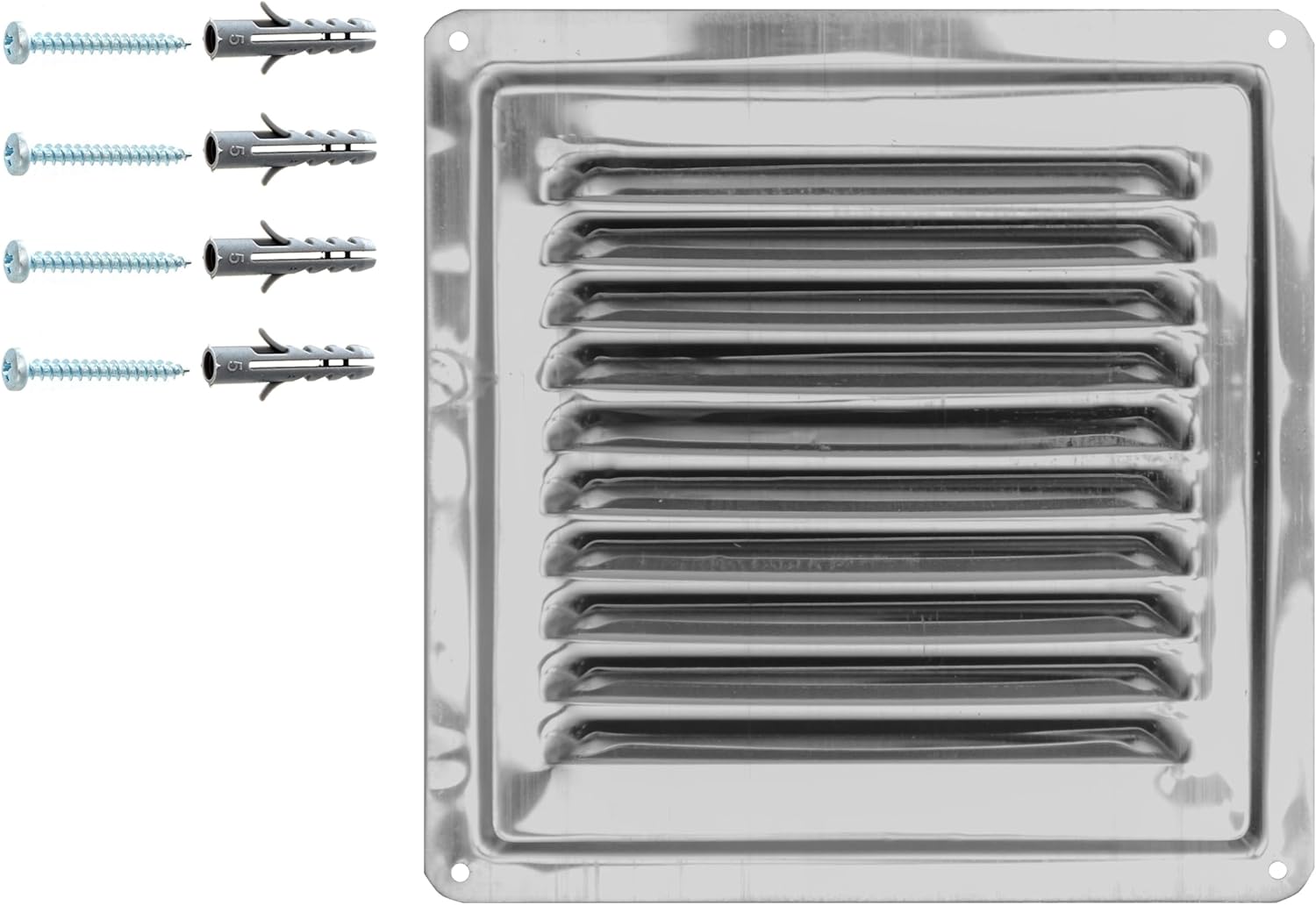 Ventilation Grille Made from Non-Magnetic Stainless Steel AISI 316 ...