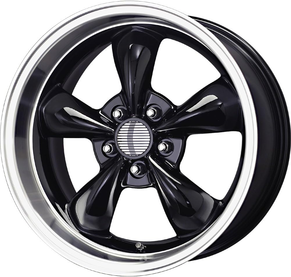 Amazon.com: Replica Alloys Gloss Black Wheel with Machined Lip (20x8.5 ...