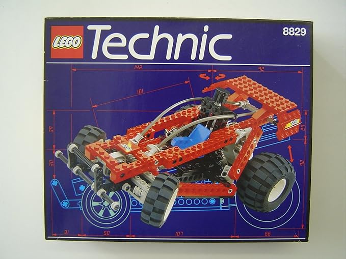 LEGO TECHNIC 8829 Moto Cross Renner: Amazon.de: Spielzeug