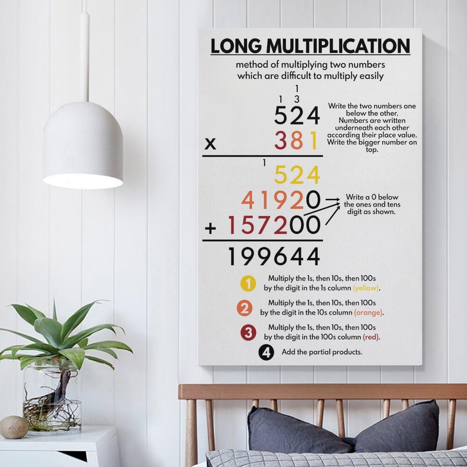 Times Tables The Fun Way Laminated Multiplication Chart - Laminated ...