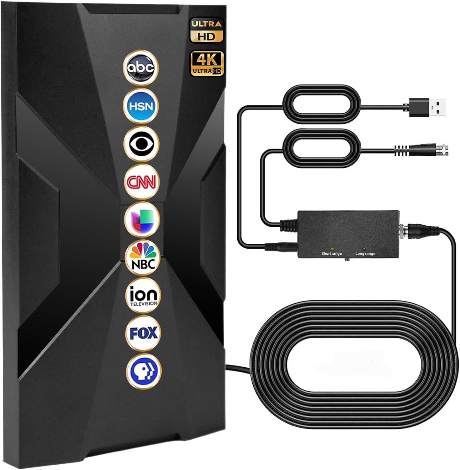 Amazon.com: 2024 Upgraded TV Antenna for Smart Tv Up to 920+ Miles ...