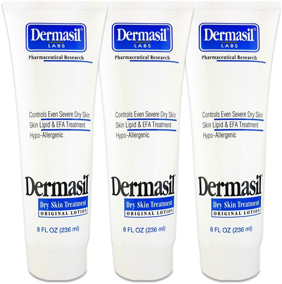 Amazon.com : Dermasil Dry Skin Treatment Original Lotion 8 Fl. Oz (236 ...