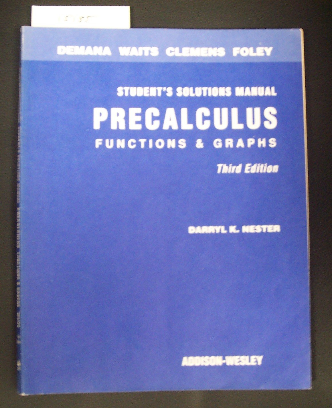 Precalculus : Functions and Graphs: Functions and Graphs : Student's ...