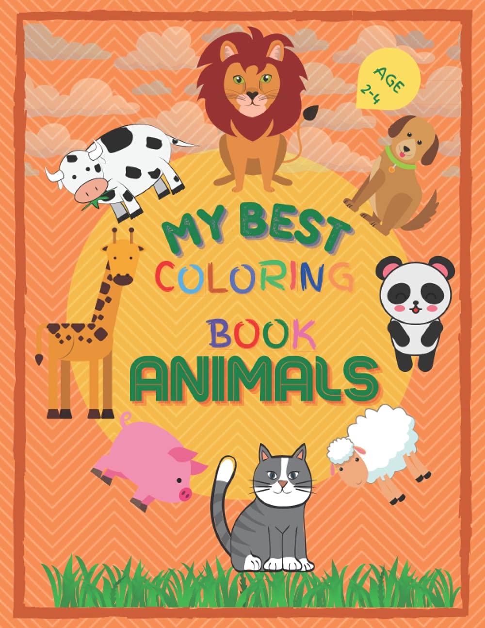 Buy Animals Colouring Book Animals Colouring Book For Toddlers 30 