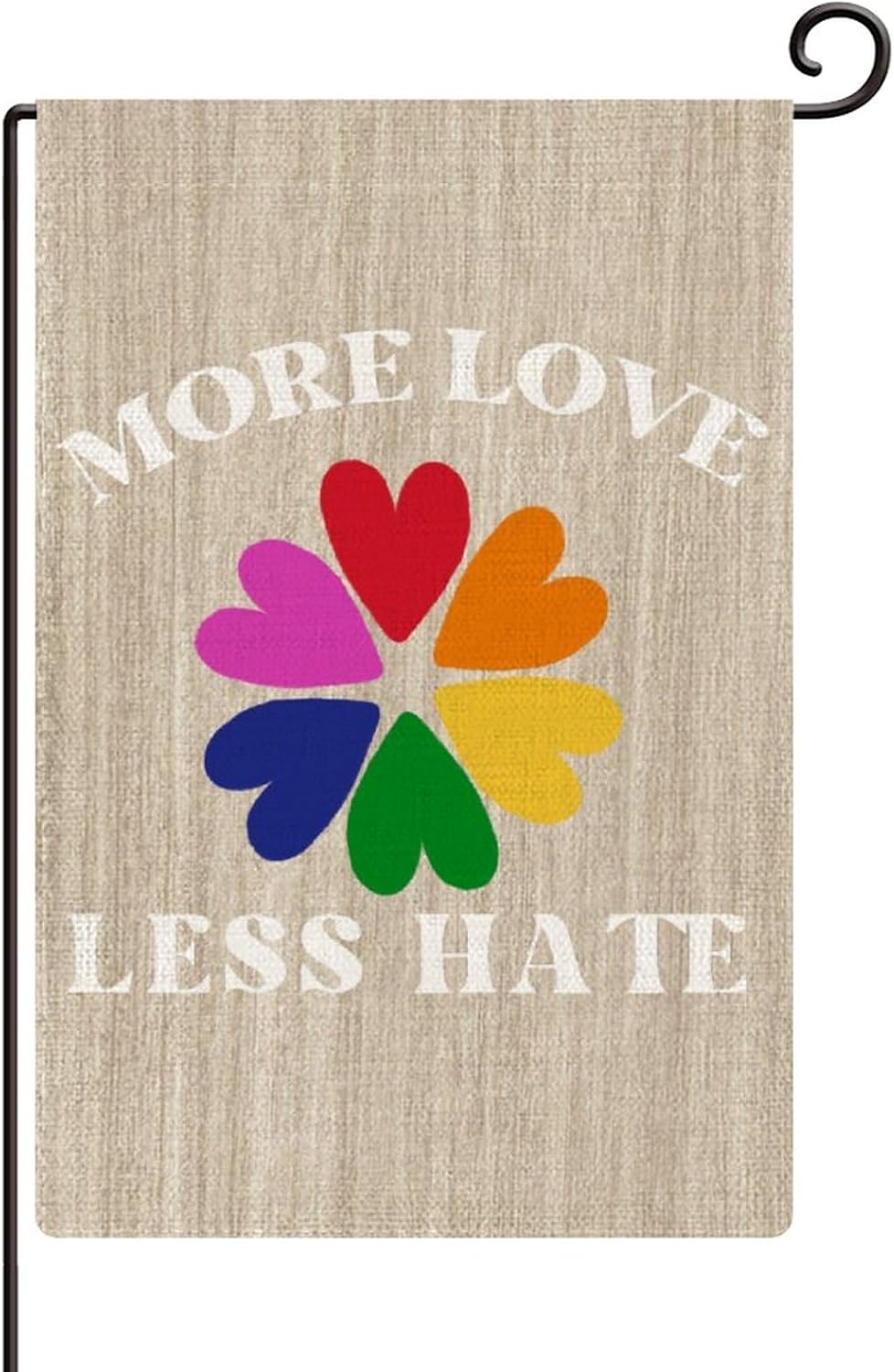 Amazon.com : Pride Garden Flag Rainbow Progress Pride Flags LGBTQ ...